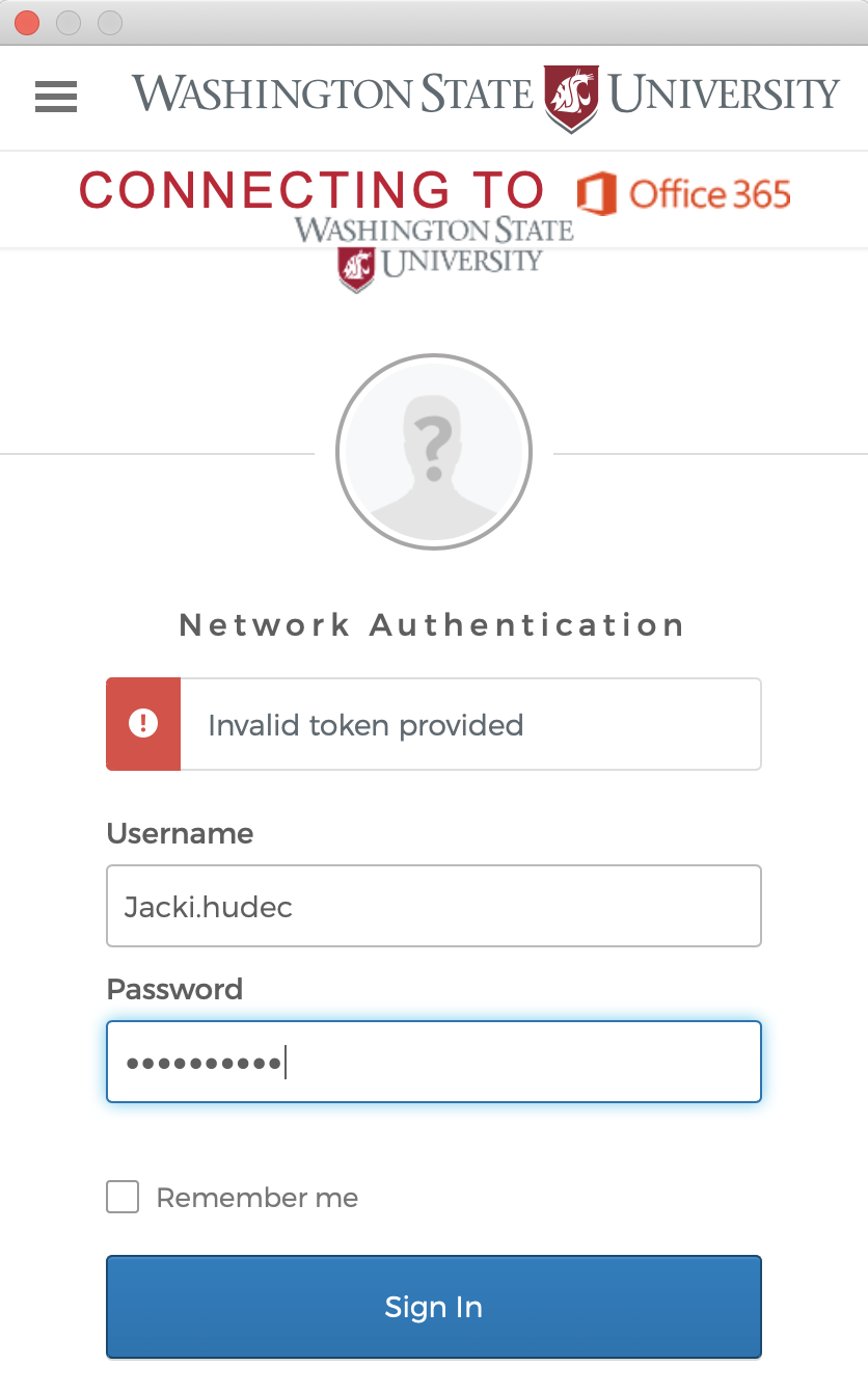 Multi-Factor Authentication Troubleshooting