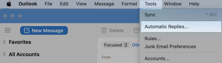 Create an Out of Office reply in 4 easy steps
