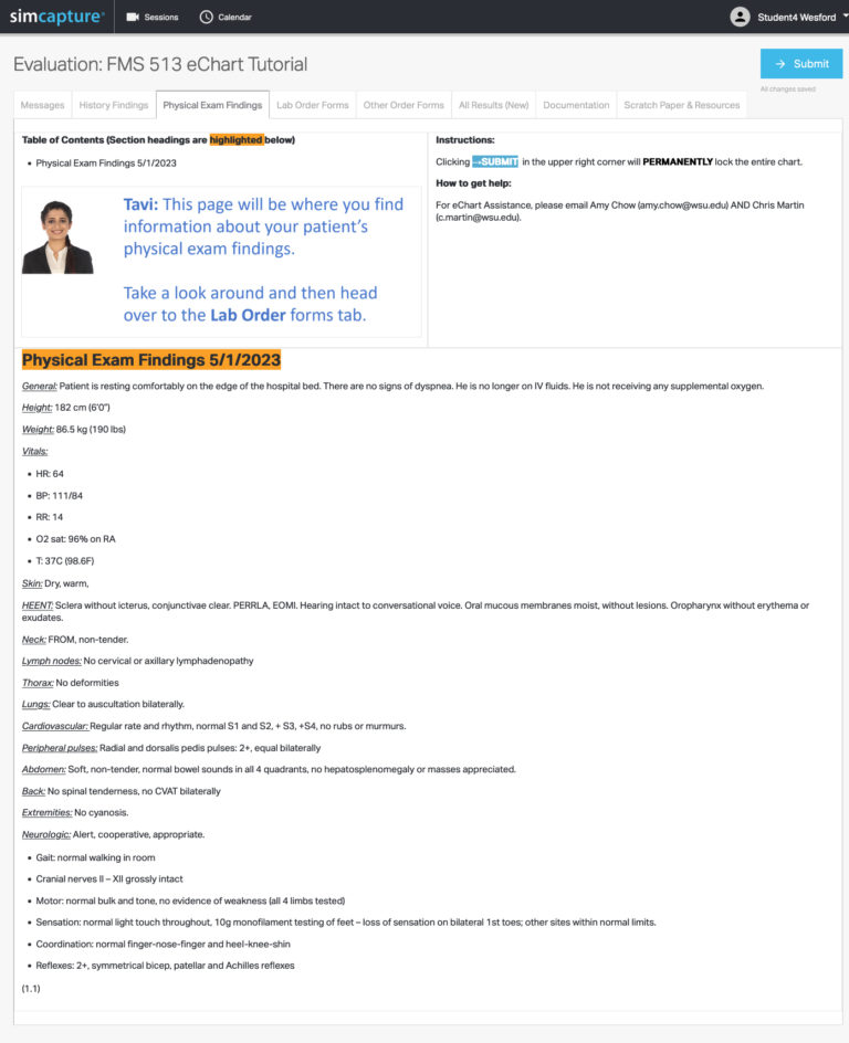 SimCapture EMR/EHR